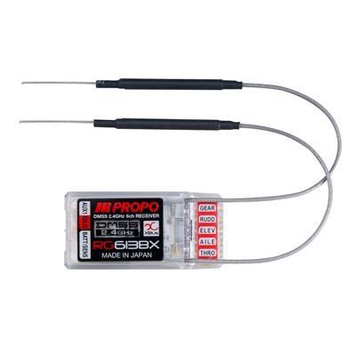 JR RG613BX 6-CH DMSS Receiver (03597) – Singapore Hobby