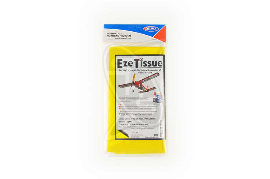 DELUXE EZE Tissue (Yellow) – Singapore Hobby
