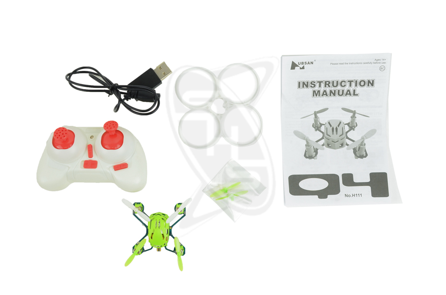 HUBSAN Nano Quadcopter Green (Mode 1) – Singapore Hobby