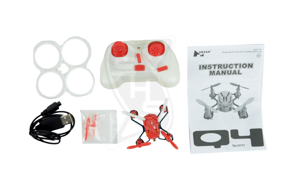 HUBSAN Nano Quadcopter Red (Mode 1) – Singapore Hobby