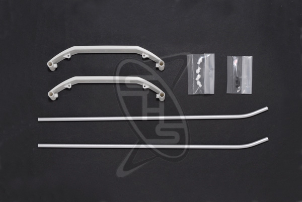 K&S Lightweight Low Skids for 30-90 Helicopters – Singapore Hobby