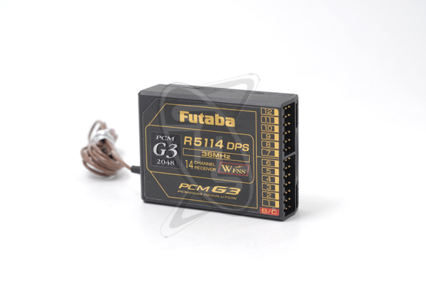 Futaba R5114DPS 14-Channel PCM G3 Receiver 36MHz – Singapore Hobby