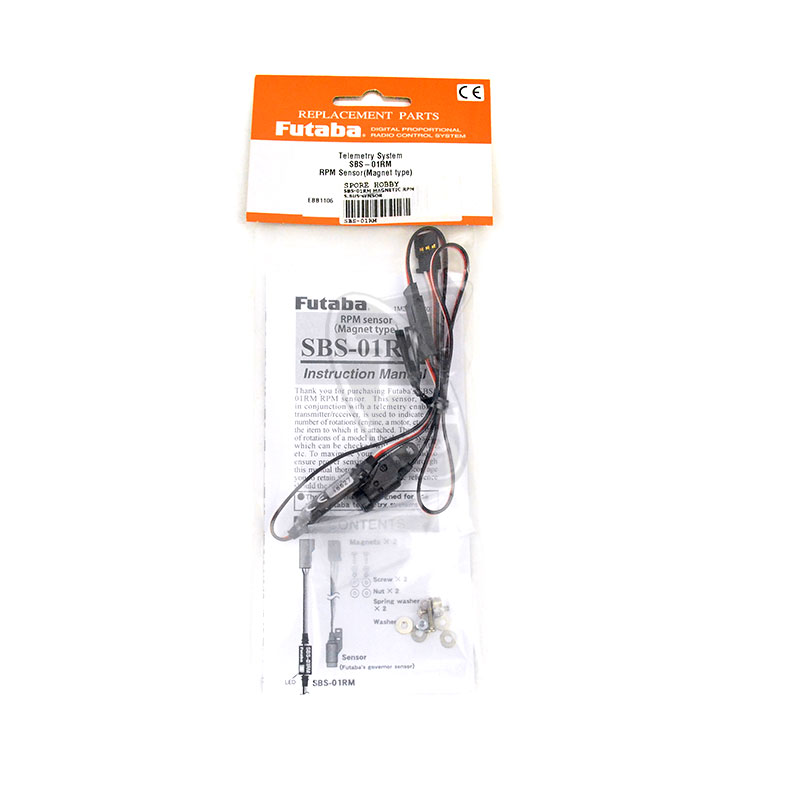Futaba SBS-01RM Magnetic RPM Sensor – Singapore Hobby